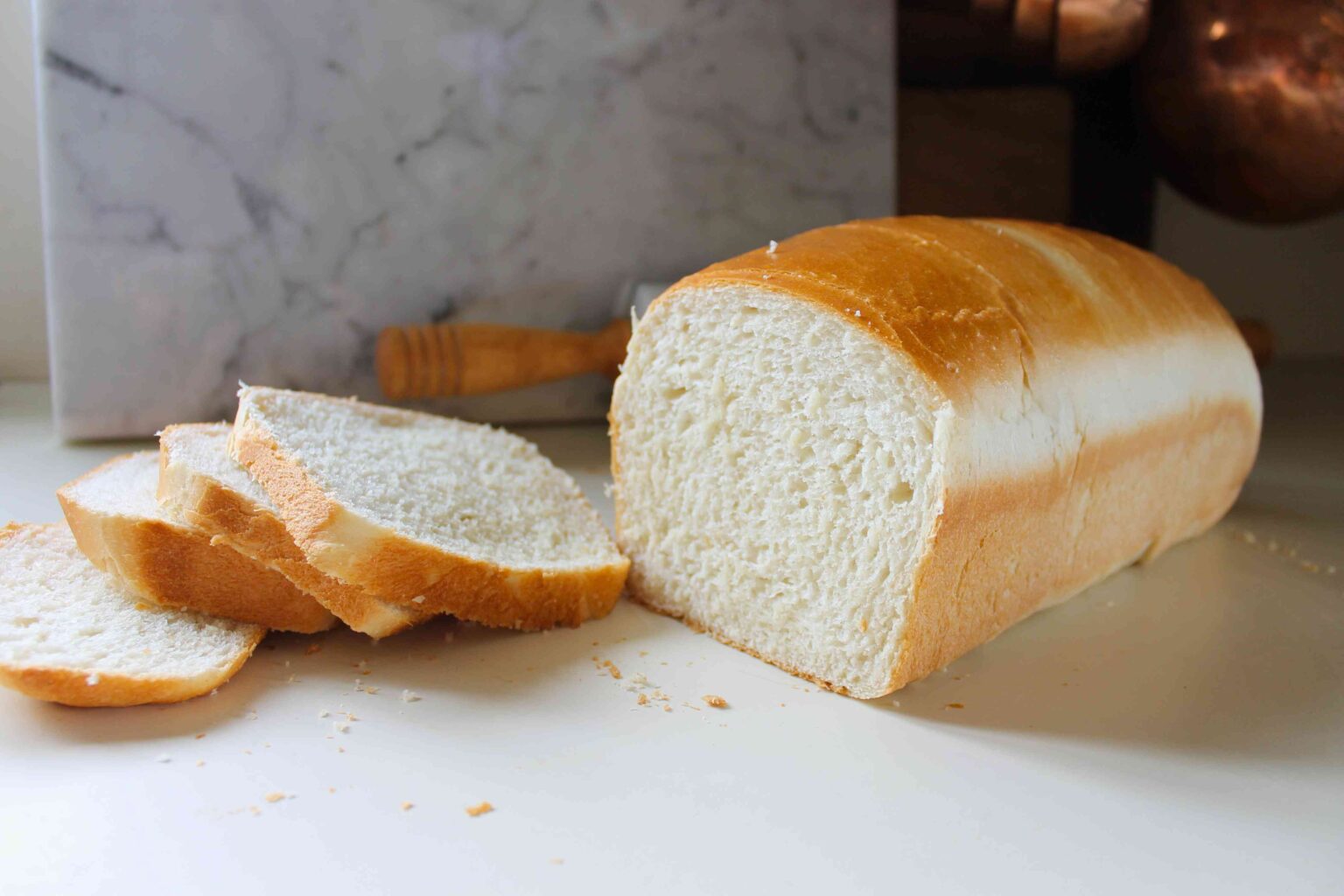 Homemade Classic White Sandwich Bread - The Fairview Farmhouse