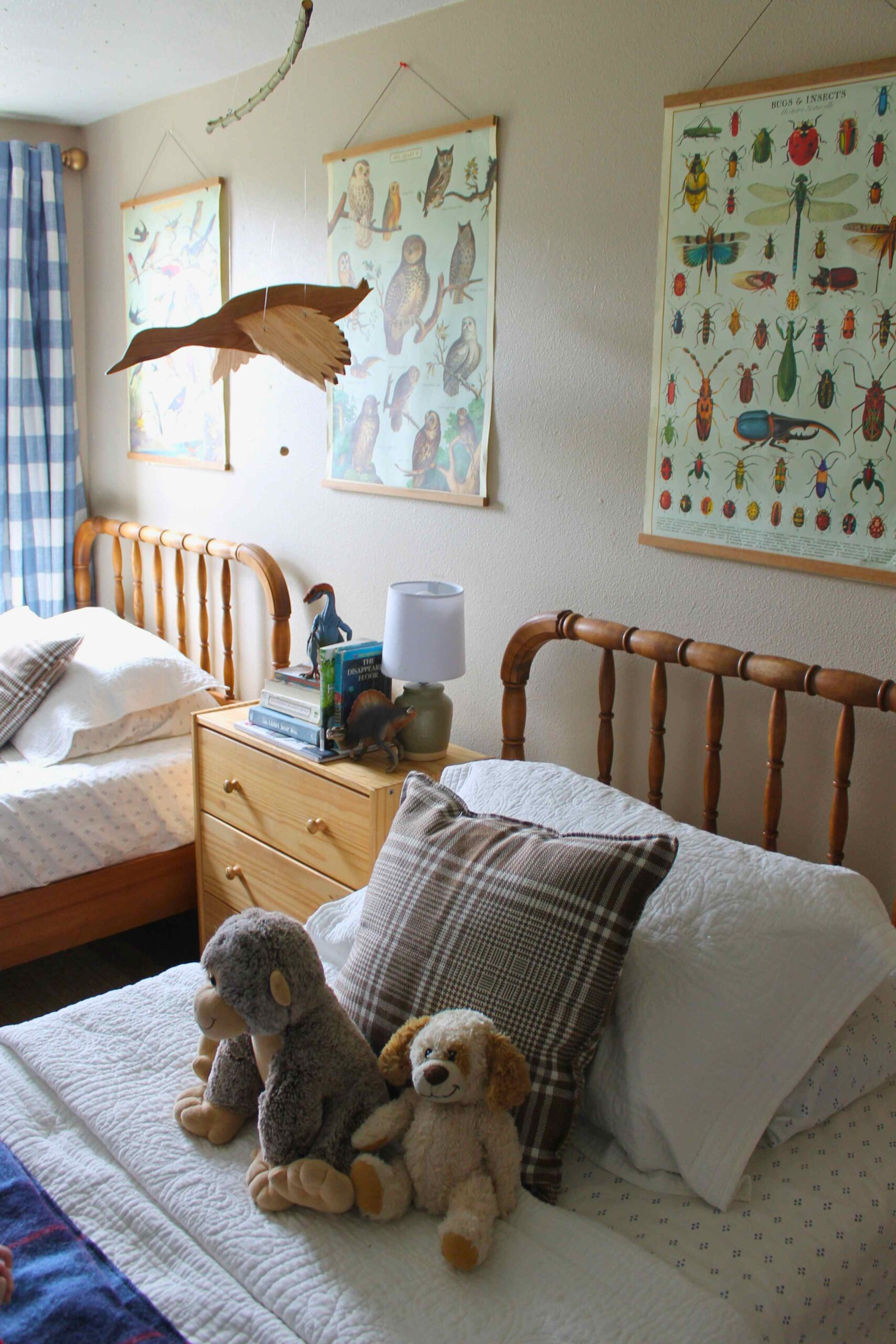 Country Style Boy's Bedroom In A 120-Year-Old Farmhouse - The Fairview ...